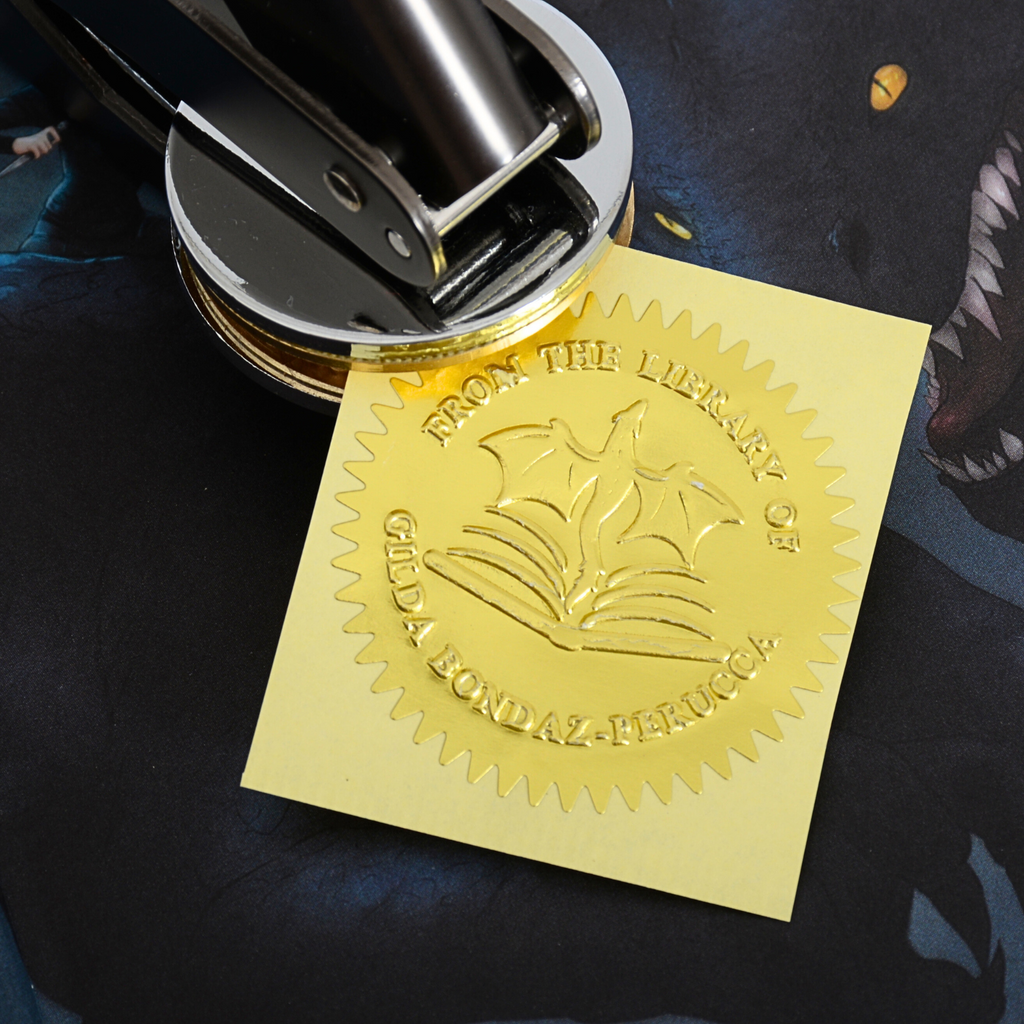 Mythology Embosser – The Whispering Pages